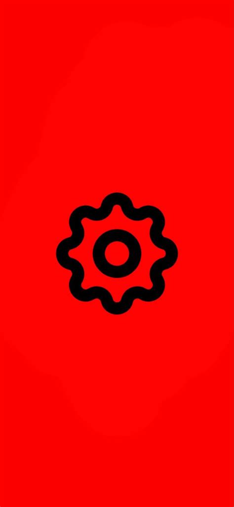 Settings Red Red Icons Red Novelty