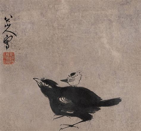 朱耷画像 耷自画像 耷的画 大山谷图库