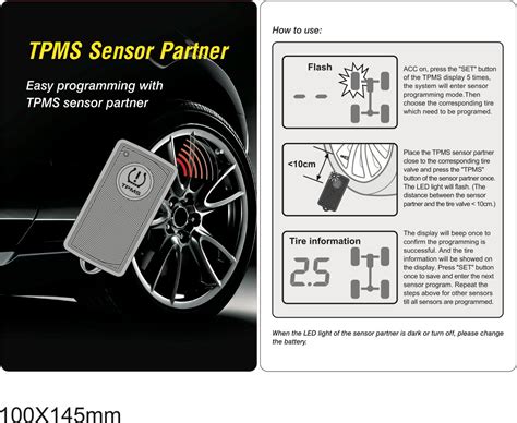 Steelmate TPMS Sensor Partner – Steelmate Automotive SA