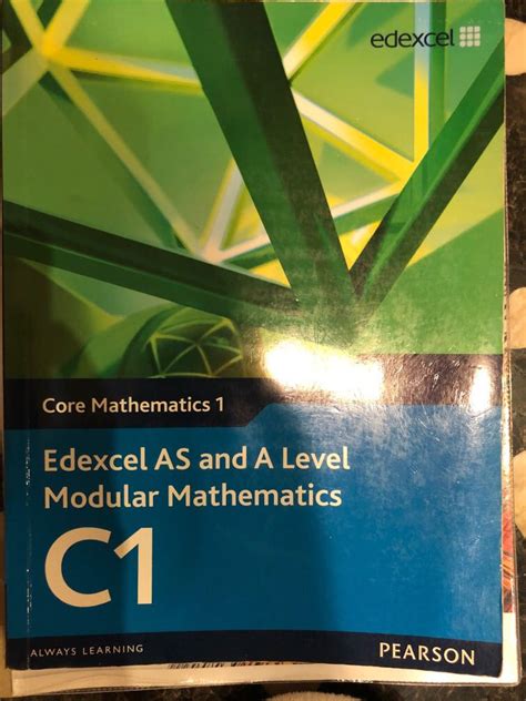 C1 Core 1 Mathematics Textbook Edexcel 興趣及遊戲 書本 And 文具 教科書 Carousell