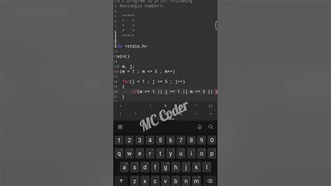 How To Print Hologram Pattern Of Star In C Language Advanced Level Program Star Pattern
