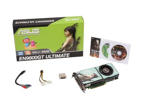 ASUS GeForce 9800 GT Video Card EN9800GT ULTIMATE/HTDP/512M - Newegg.com