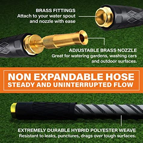 Bionic Flex Pro 50 Garden Hose Heavy Duty And Lightweight Weatherproof