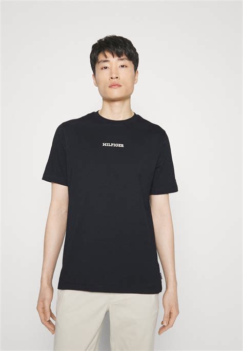 Tommy Hilfiger Monotype Small Chest Placement T Shirt Con Stampa
