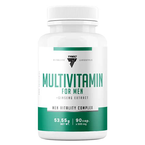 Купить Витамины для мужчин Multivitamin For Men 90 капс Trec Nutrition ...