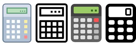 Line Clip Art Technology Electronic Device Parallel Office Equipment Calculator Free