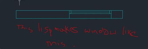 Can Anyone Provide Me Withe Code Or Lisp Of Attached 2d Window Type