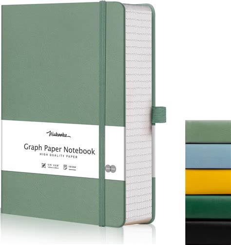 Ahgxg Graph Paper Notebook 320 Pages Grid Notebook Thick