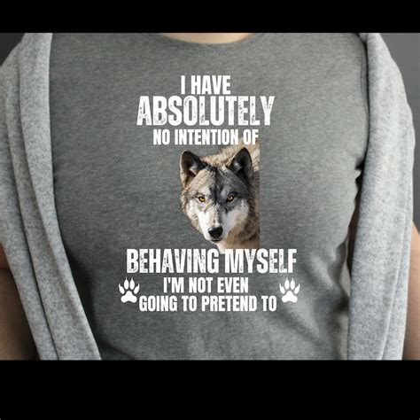 Wolf Aint Behaving Digital File Only No Svg Sublimation Photoshop