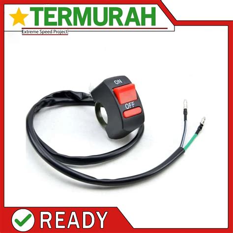 Jual Saklar On Of Universal Saklar Tombol On Off Saklar Lampu Tembak Universal Plus Kemasan Buat