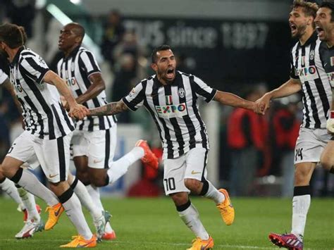 Carlos Tevez Brace Puts Juventus Within Point Of Fourth Successive