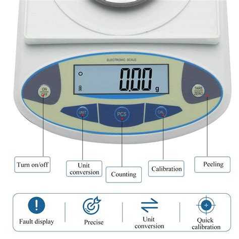 XYEJL Lab Scale Precision Lab Scale Analytical Electronic Balance Digital Laboratory Scale