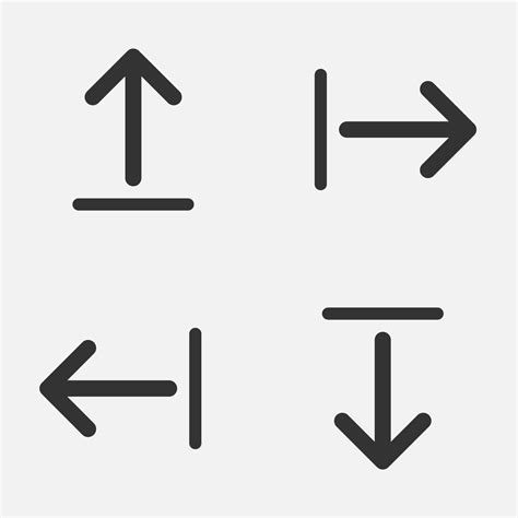 Arrow Export Icon Top Left Right Bottom Button 28189968 Vector Art At