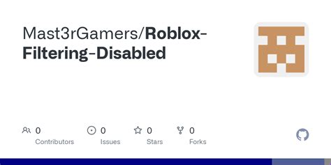 Github Mast3rgamers Roblox Filtering Disabled