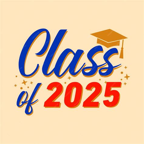 Premium Vector Hand Drawn Text Illustration For Class Of 2025