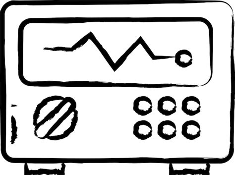 Premium Vector Oscilloscope Hand Drawn Vector Illustration
