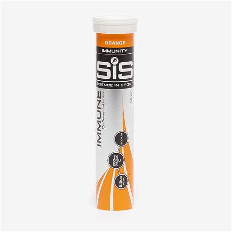 SiS Immune Tablets - Orange - 20 x 4g - Nutrition | Pro:Direct Soccer