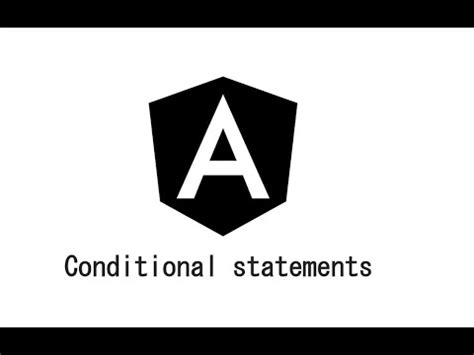 Conditional Statements En Angular Youtube