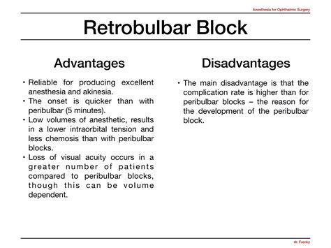 Anesthesia For Ophthalmic Surgery Pdf