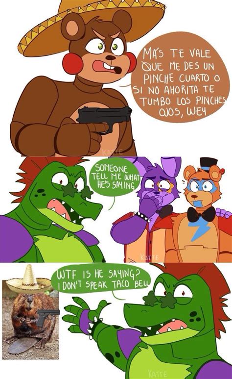 “i Dont Speak Taco Bell” Fnaf Funny Fnaf Anime Fnaf