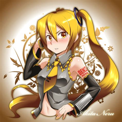 Akita Neru Vocaloid Drawn By Caffein Danbooru Akita Neru Vocaloid Drawn By Caffein Danbooru
