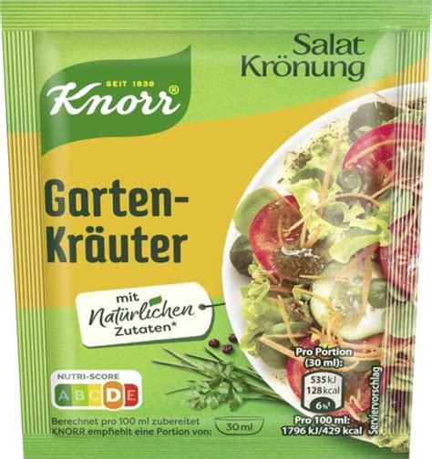 Knorr Salatkrönung Garten Kräuter von myTime de für 1 69 ansehen
