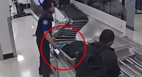 Tsa Agents Caught Stealing From Passengers Luggage Blacgoss