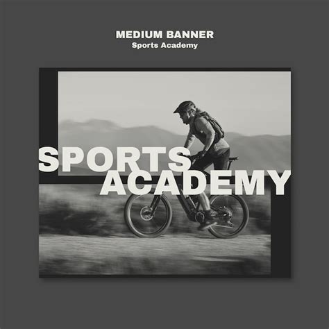 Free Psd Sports Academy Template Design