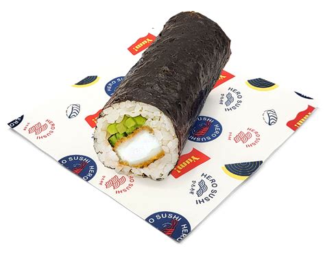 Chicken Cucumber Roll Hero Sushi