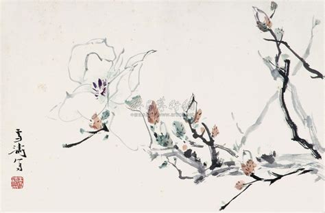 王雪涛 玉兰花 镜心北京翰海 翰海四季（第70期）拍卖会北京翰海拍品价格图片拍卖专场拍卖会预展拍卖会结果卓克拍卖频道