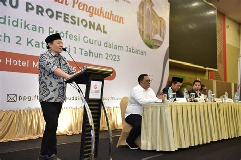 Kemenag Bersama Uin Alauddin Makassar Cetak Guru Profesional Untuk