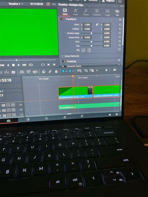 green screen after rendering in place anyone know a fix r davinciresolve