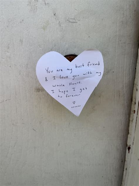 My Bf Left Me A Note On Our Door After A Little Tiff We Had Last Night