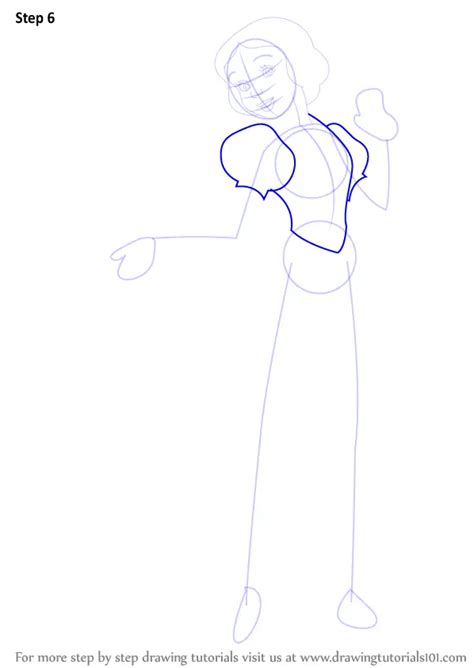 How To Draw Snow White Princess From Snow White And The Seven Dwarfs