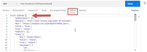 Generate And Validate Json Schema With Json Response Using Postman