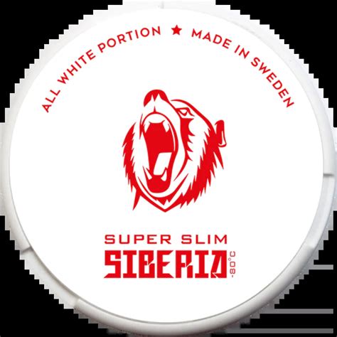 SIBERIA ALL WHITE SUPER SLIM - Snus Lounge