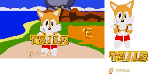 Sonic Knuckles Title Screen Style Tails Pack By Abbysek On Deviantart