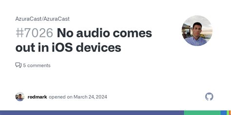 No Audio Comes Out In Ios Devices · Issue 7026 · Azuracastazuracast