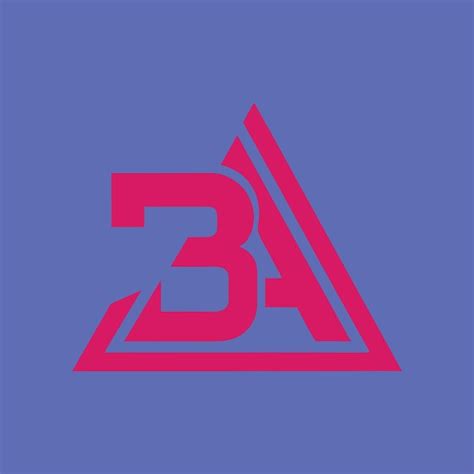 Ba Letter Logo Creative Design Ba Monogram Logo Unique Concept Vector