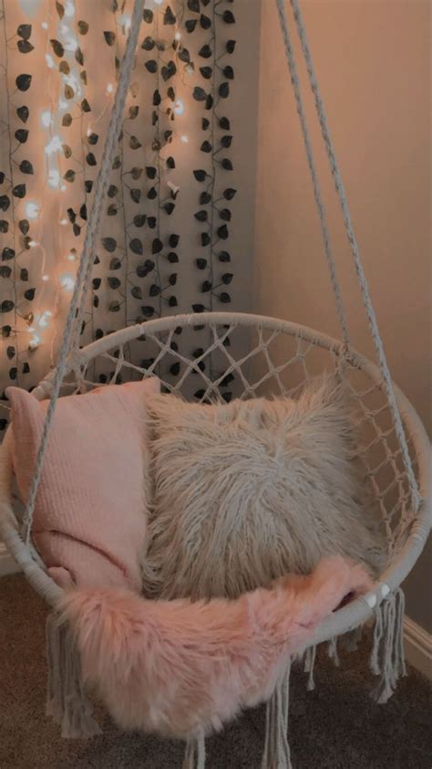 Boho Tiny Cozy Space With Hammock