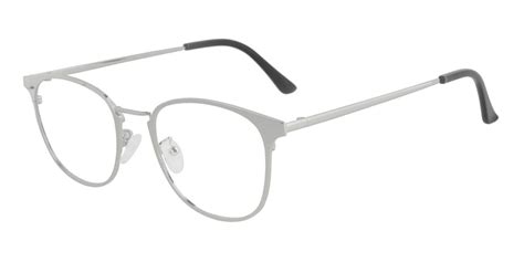 Moira Rectangle Silver Glasses For Men And Women Lensmart