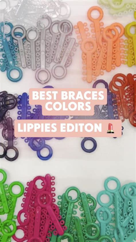 Braces Colors For Your Name Pt 2 Video Braces Colors Getting Braces Braces Tips