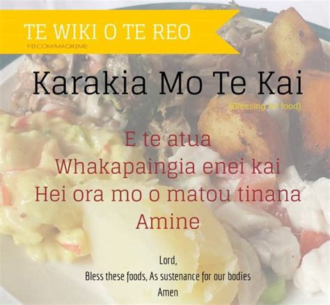 Karakia Maori Maori Words Māori Culture