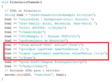 Renato Aloi Tratando POST No Web Server Do ESP8266