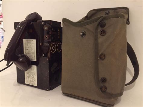 Téléphone De Campagne Militaire Allemand Guerre 1940 1945 In