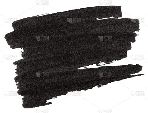 涂料 黑色 纹理效果 距离标记 笔触 毡尖笔 墨水 玷污的 肮脏的 纹理素材 花瓣网