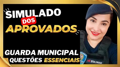 Simulado Do Concurso Da Guarda Municipal Retoedu