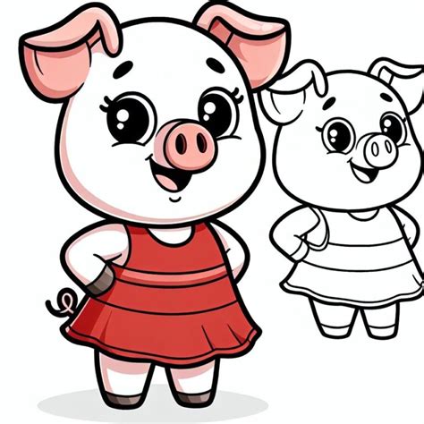 Dibujos De Peppa Para Colorear Educatics