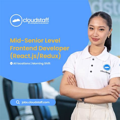 Cloudstaff Jobs On Linkedin Were Hiring Mid Senior Level Frontend