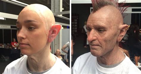 Old Man Makeup